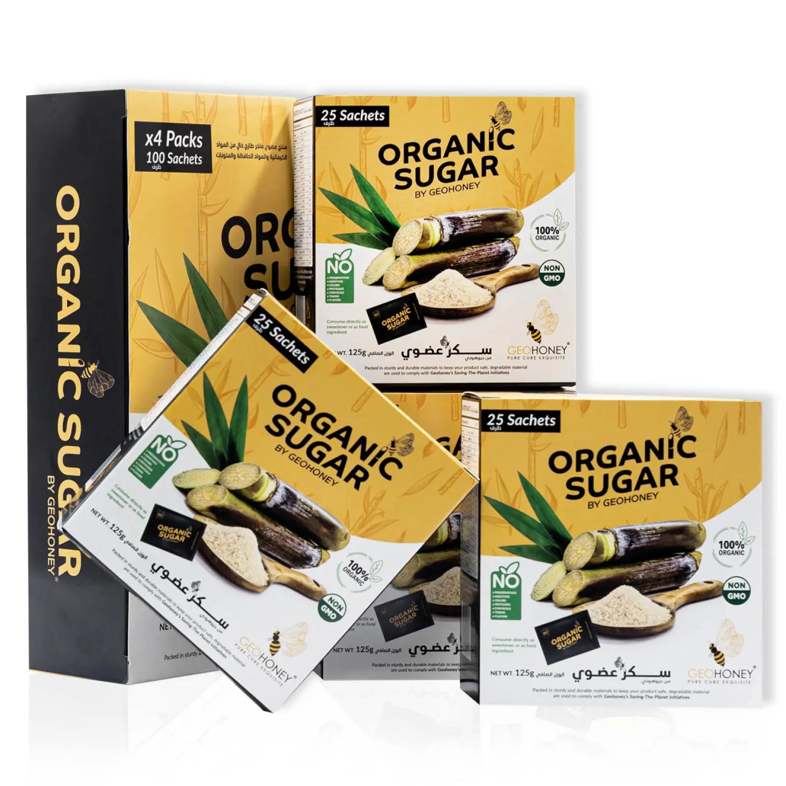 500 gm Organic Sugar |Sulphur Free |GeoHoney