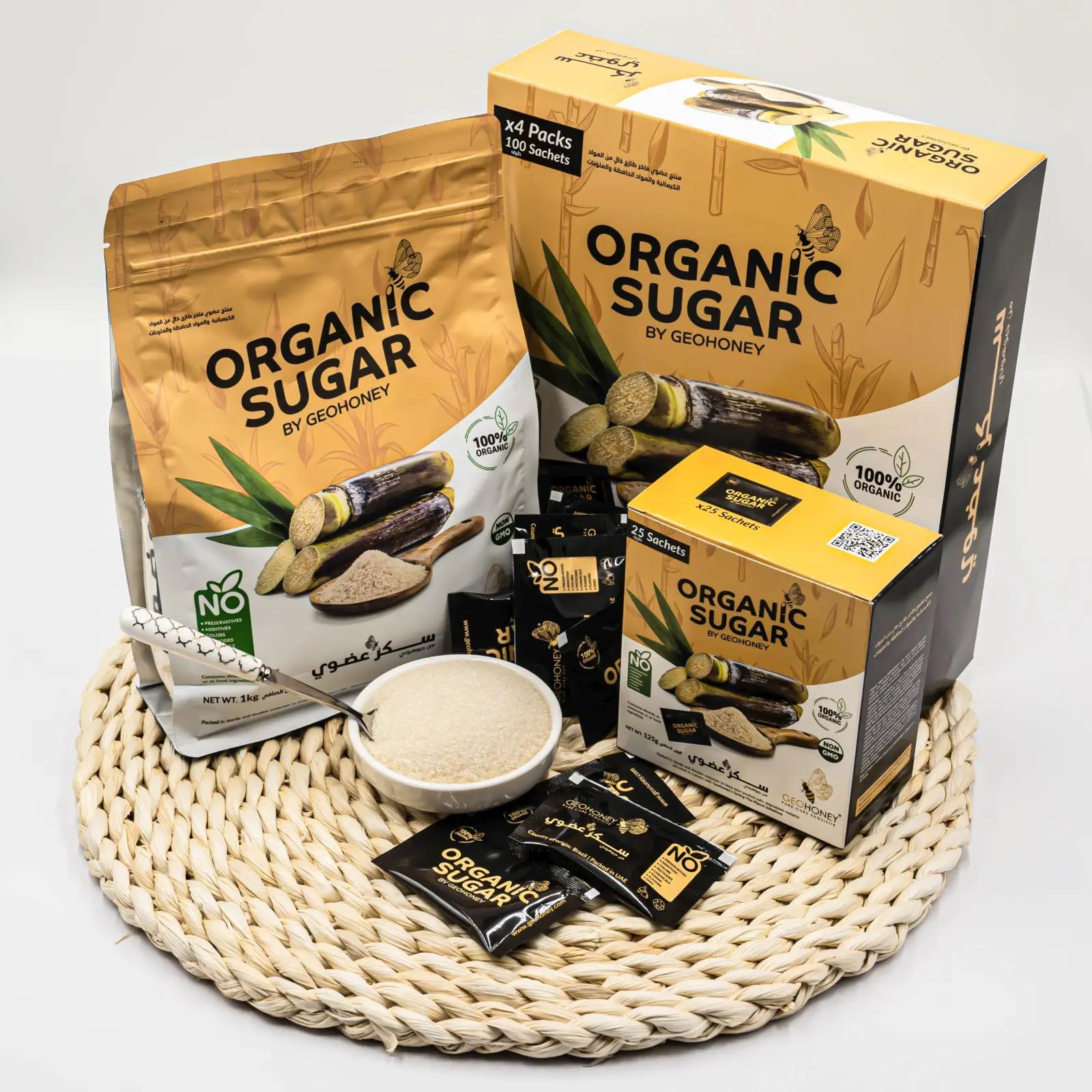 500 gm Organic Sugar |Sulphur Free |GeoHoney