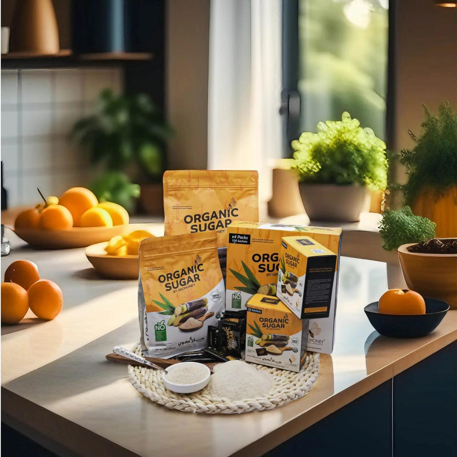 500 gm Organic Sugar |Sulphur Free |GeoHoney