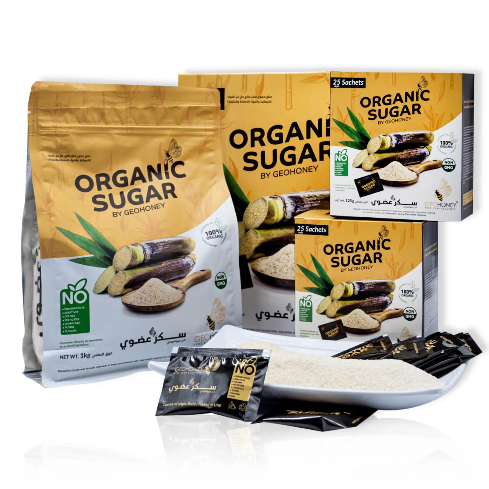 1Kg Organic Sugar | Pure Organic Sugar |GeoHoney