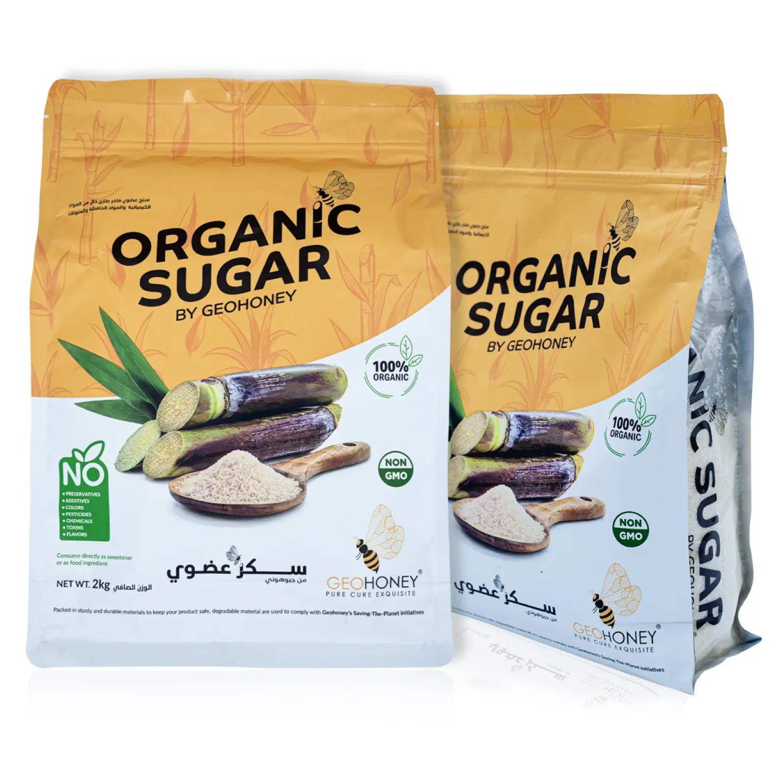 2Kg Organic Sugar| Raw Organic Sugar |GeoHoney